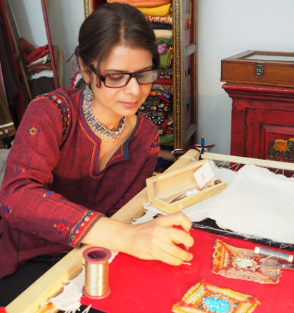 Embroidery classes Paris